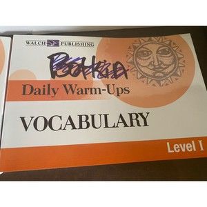 Other | Teacher Lot Daily Warmups Vocabulary Editing Commonly Confused ...